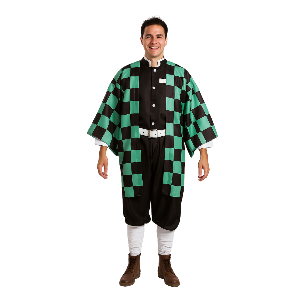 Disfraz De Demon Slayer Kimetsu No Yaiba Cosplay Kamado Tanjiro – Mundo ...